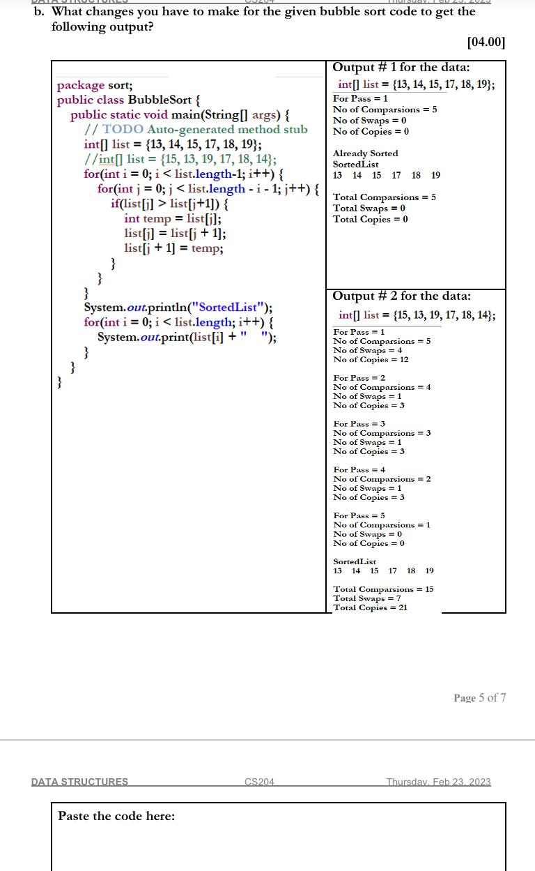 Solved I need a solution for this code in java I need a | Chegg.com