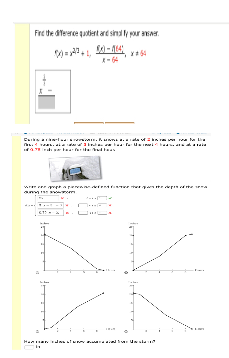Solved Find the difference quotient and simplify your | Chegg.com
