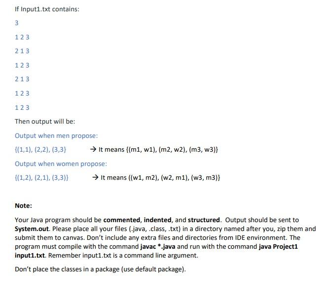 Solved Stable Marriage Problem: There are n men and n women, | Chegg.com