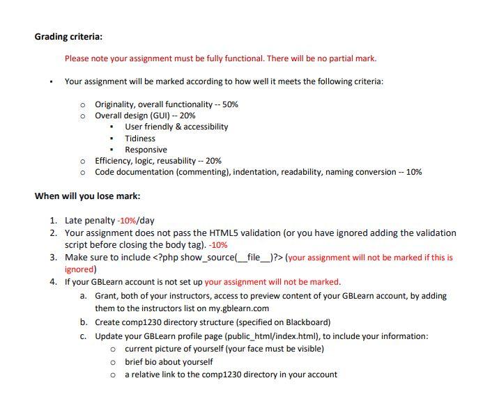 Solved PHP Objective: The objective of this assignment is to | Chegg.com