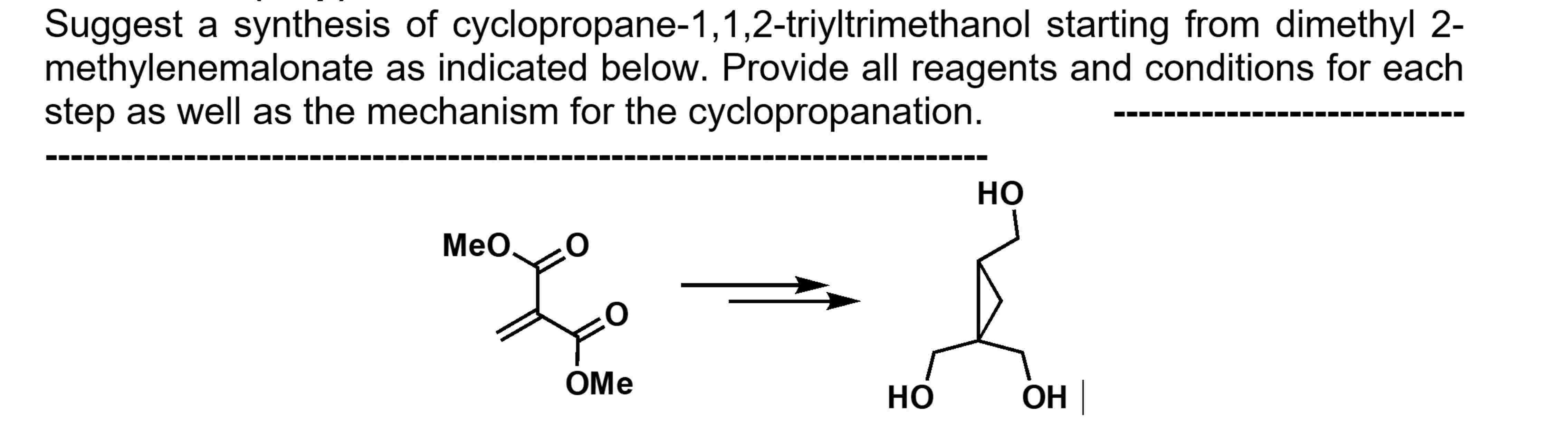 Solved Suggest a synthesis of | Chegg.com