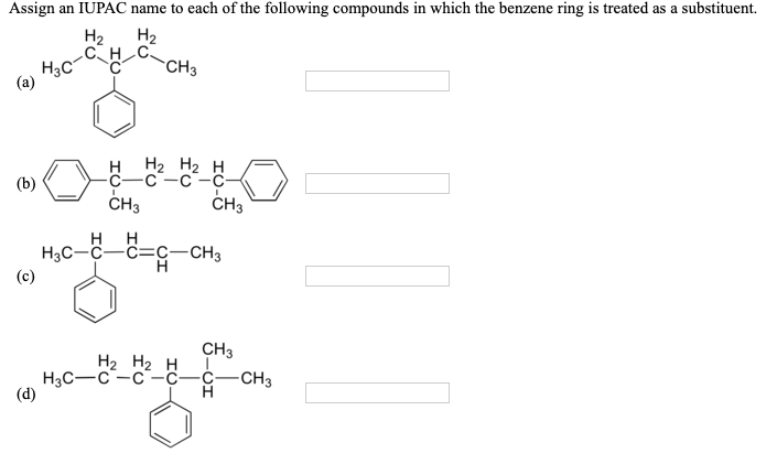 Solved Assign an IUPAC name to each of the following | Chegg.com