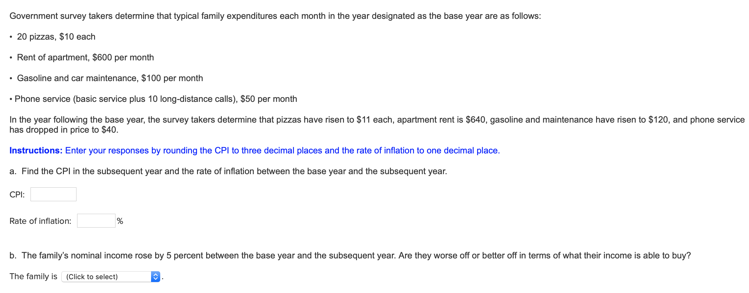 Government survey takers determine that typical | Chegg.com
