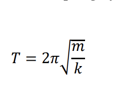 Solved I need help with a simple harmonic motion question. | Chegg.com