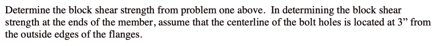 Solved A W16X100 tension member is connected at its ends as | Chegg.com