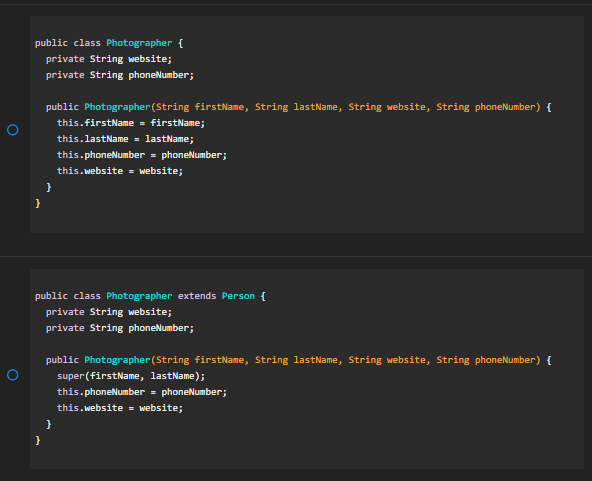 Solved Given the following Person class: public class Person | Chegg.com