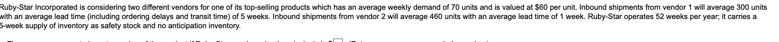 Solved a. The average aggregate inventory value of the | Chegg.com