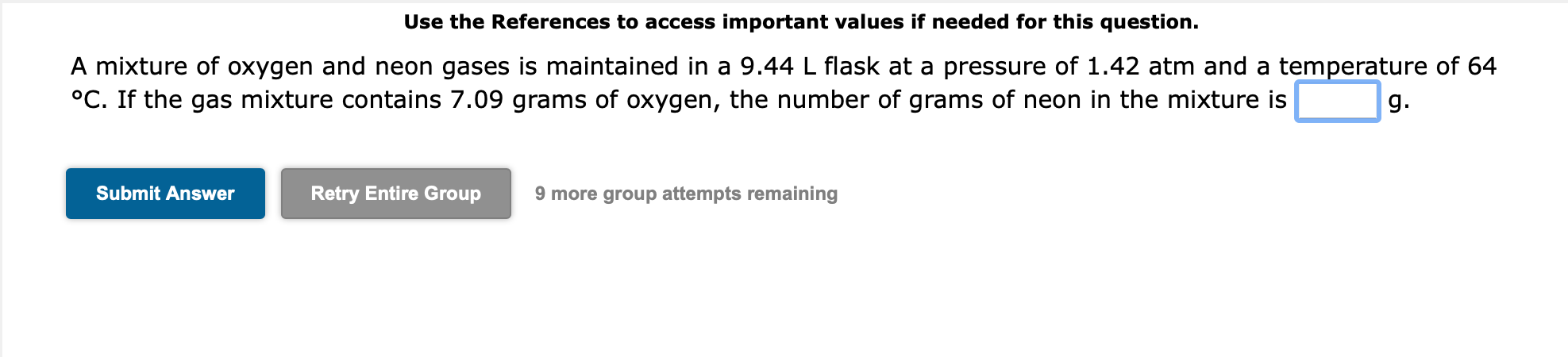 Solved Use the References to access important values if | Chegg.com