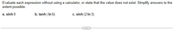 Solved Evaluate each expression without using a calculator, | Chegg.com