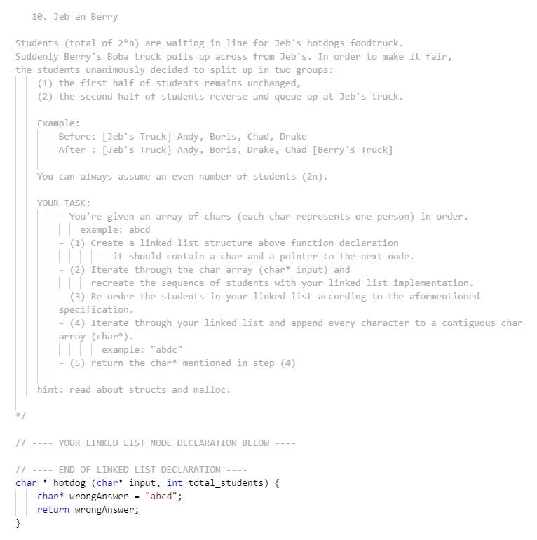 Solved 10. Jeb an Berry Students (total of 2*n) are waiting | Chegg.com