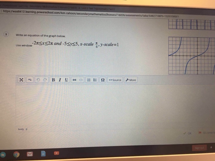Solved https://washk12.learning | Chegg.com