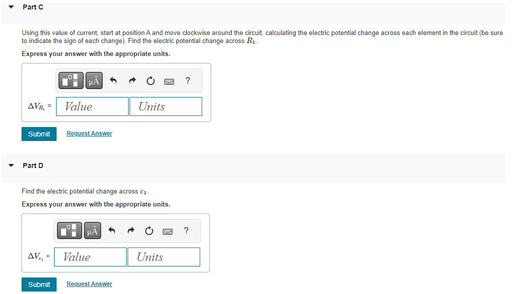 Solved Write Kirchhoff's loop rule (clockwise) for the | Chegg.com