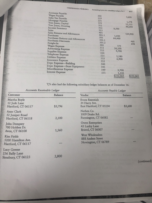 Solved PAT Comprehensive Problem 2: Accounting Cycle with | Chegg.com
