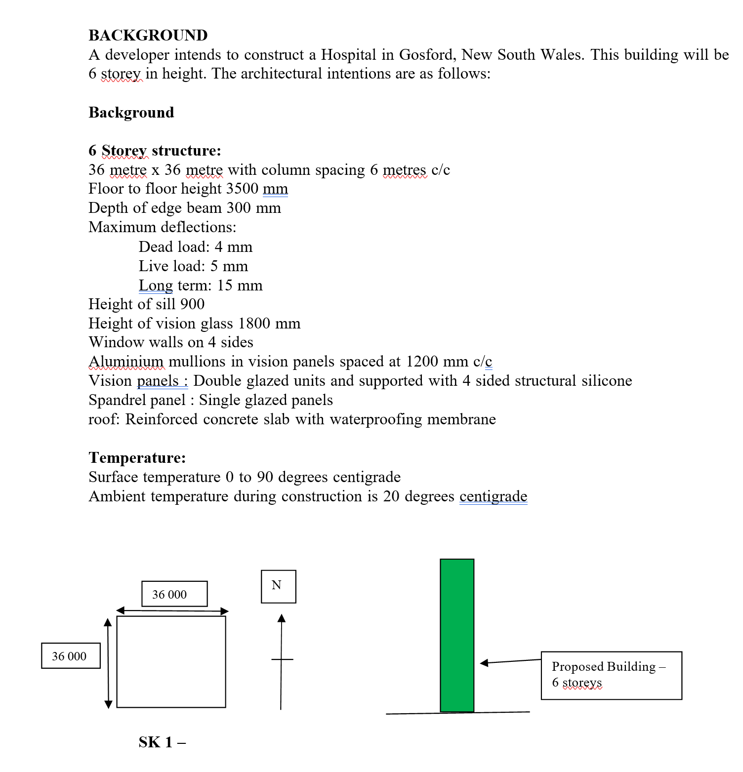 Solved BACKGROUND A developer intends to construct a | Chegg.com