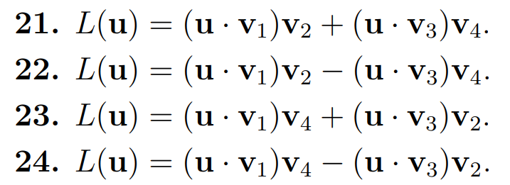 Solved = Problem II (20 pts.) Consider a linear operator L : | Chegg.com