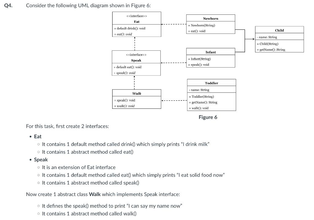 Solved 24. Consider the following UML diagram shown in | Chegg.com