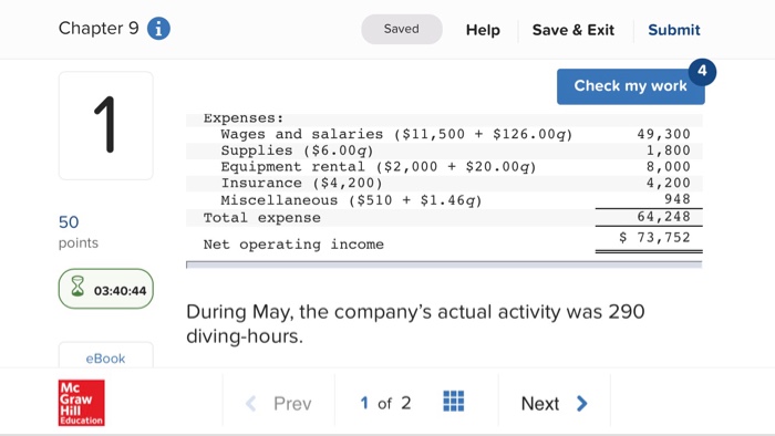 Solved Chapter 9 6 Help Save & Exit Submit Saved 4 Check my | Chegg.com