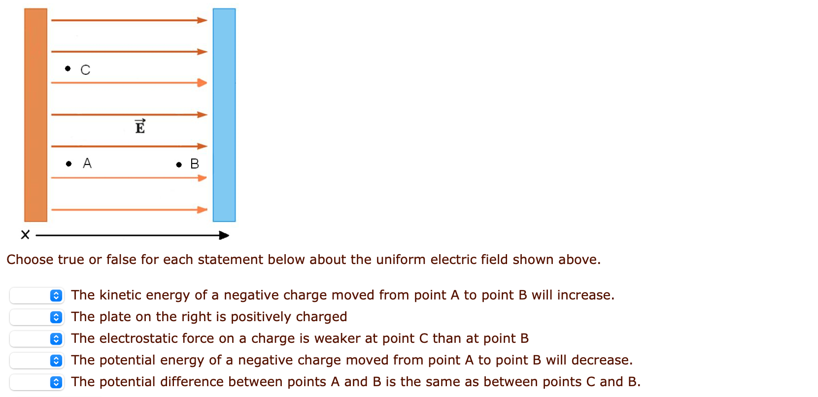 Solved Choose true or false for each statement below about | Chegg.com
