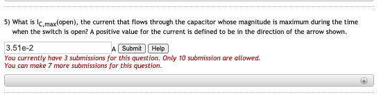 Solved Two Loop RC Circuit A circuit is constructed with | Chegg.com