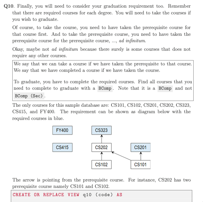 Solved Give A Working Sql Query For Psql Version 14 Based On 