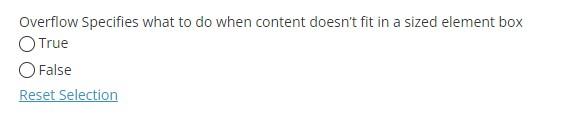 Solved Overflow Specifies what to do when content doesn't | Chegg.com
