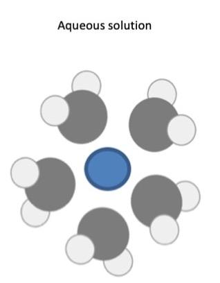 Solved Determine the charge of the solute based on the | Chegg.com