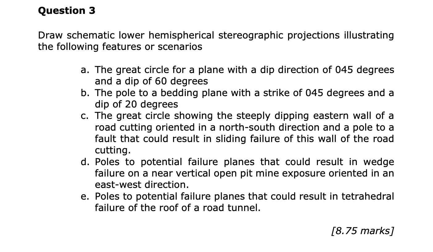 Question 3 Draw schematic lower hemispherical | Chegg.com