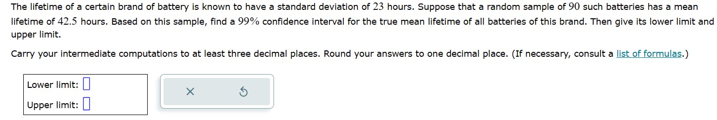 Solved The lifetime of a certain brand of battery is known | Chegg.com