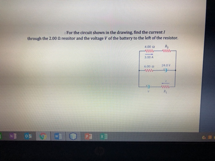 Solved A Determine The Current Through Each Resistor B
