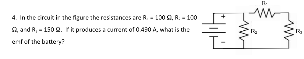 Solved In the circuit in the figure the resistances are | Chegg.com