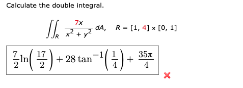 Solved Calculate the double integral. | Chegg.com