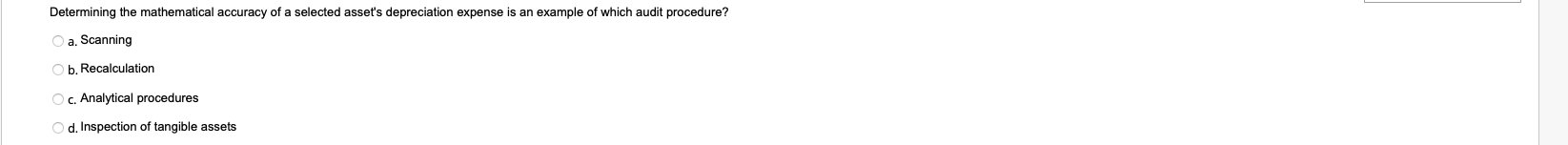 Solved Determining the mathematical accuracy of a selected | Chegg.com
