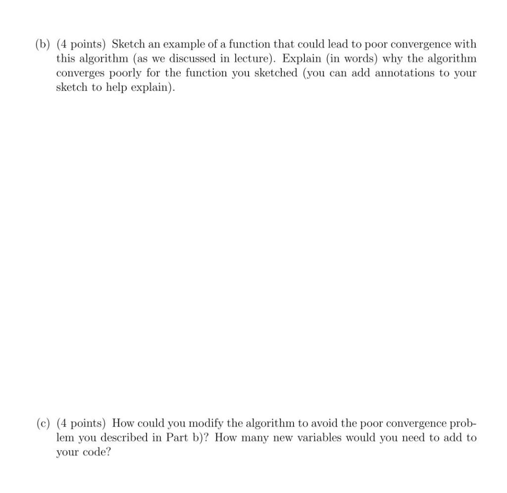 Solved 2. (10 points) Unknown algorithm The following Matlab | Chegg.com