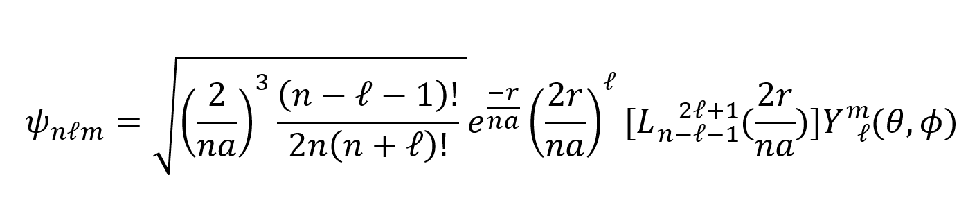 Solved Derive The Hydrogen Radial Wave Function Using The