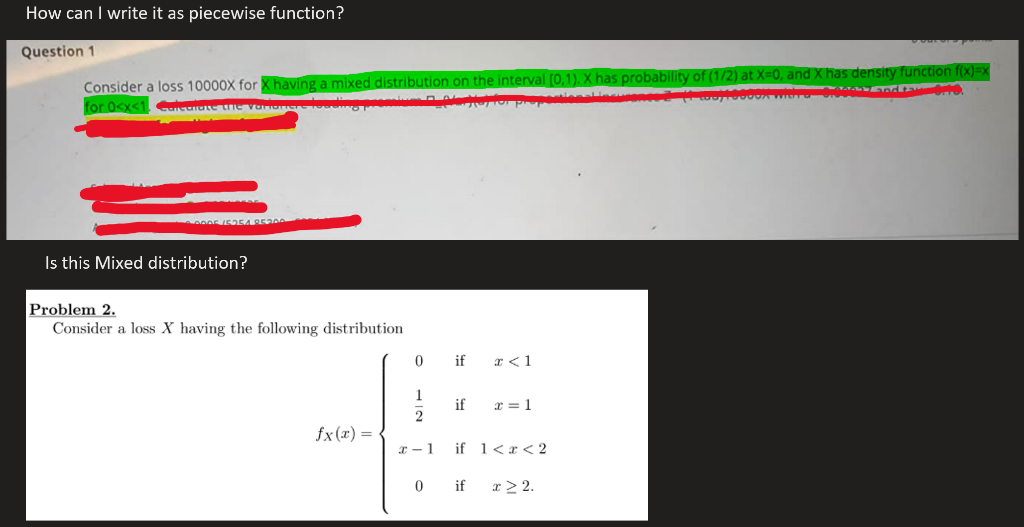 Solved 1) How can I write it as a piecewise function? 2) Is | Chegg.com