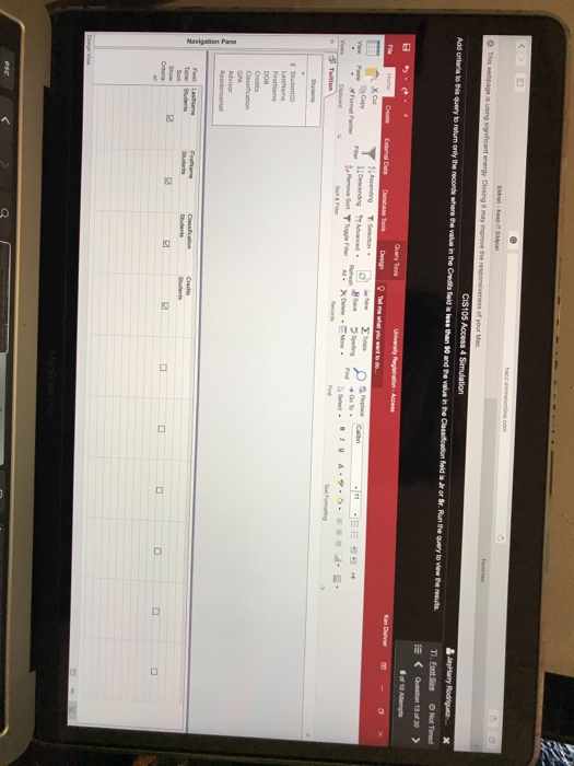 Solved Add criteria to this query to return only the records | Chegg.com
