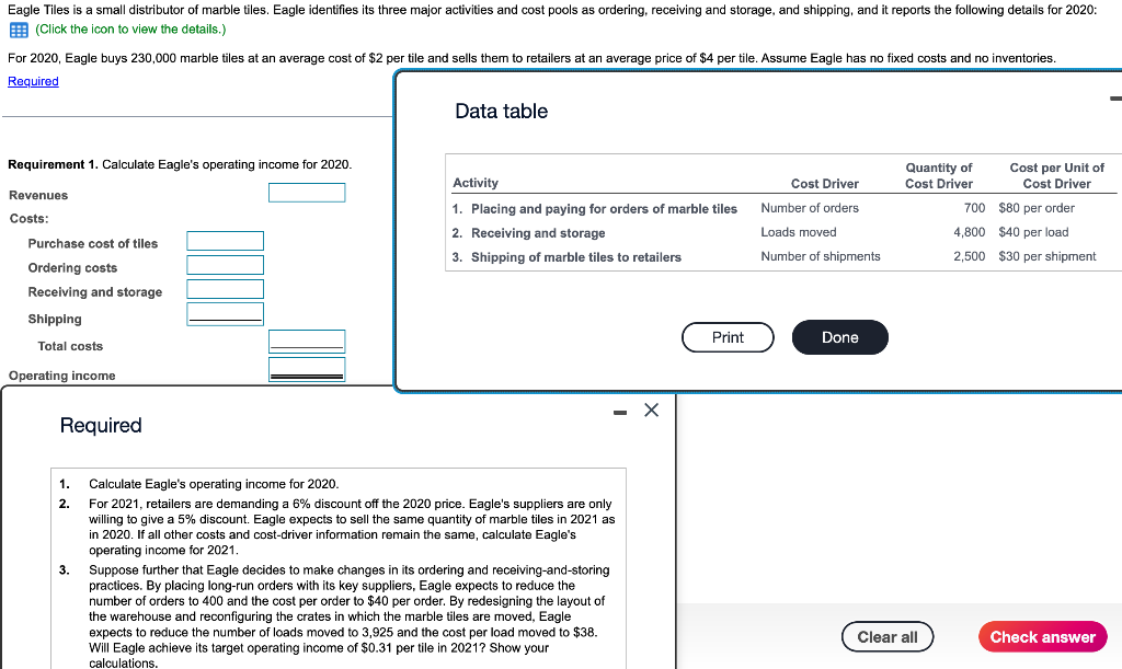 Solved (Click the icon to view the details.) Data table | Chegg.com