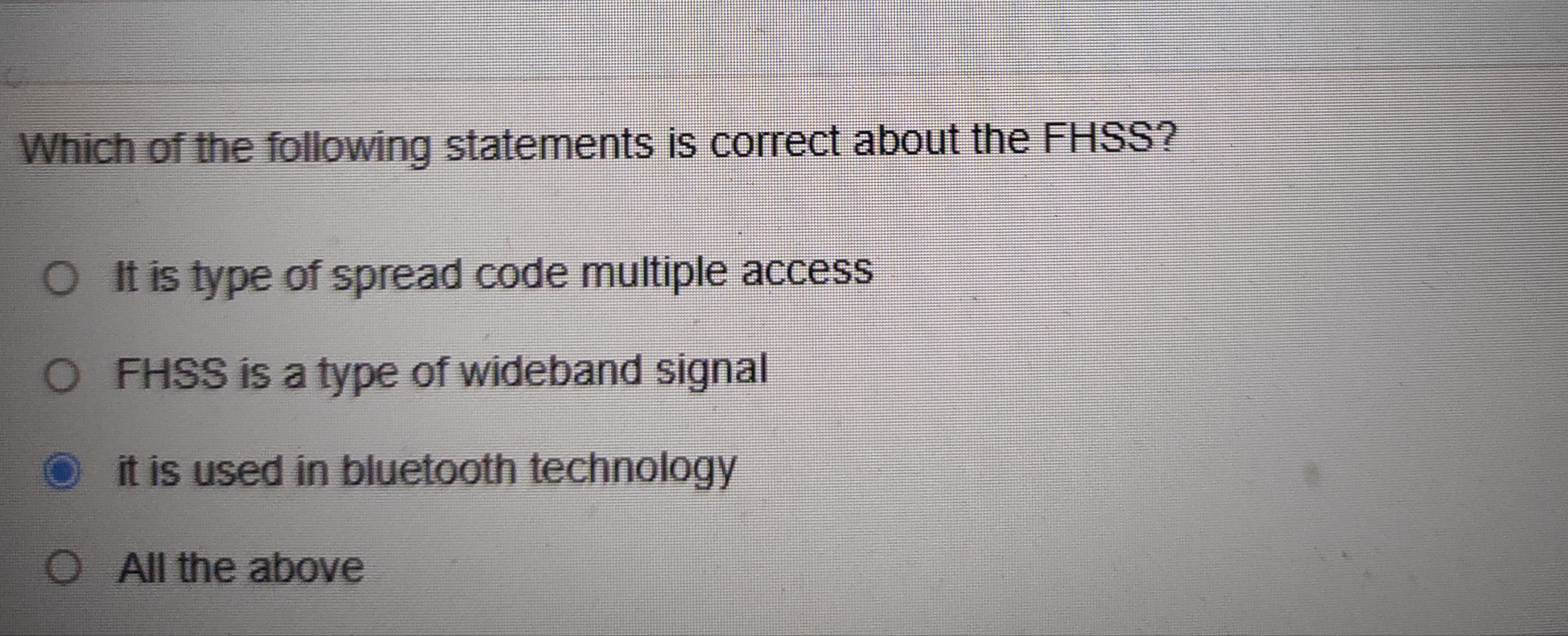 Which of the following statements is correct about | Chegg.com