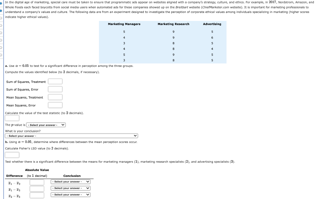 Solved In the digital age of marketing, special care must be | Chegg.com