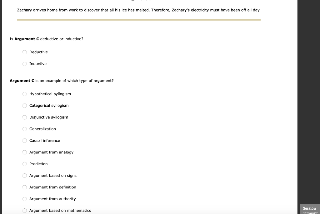 Argument B Because God Is Omniscient It Follows That Chegg