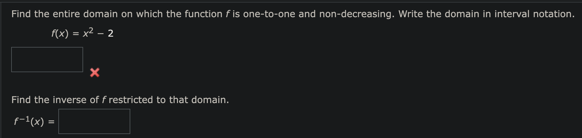 Solved Find the entire domain on which the function f is | Chegg.com