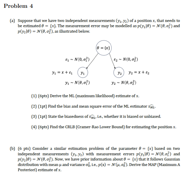 Solved Problem 4(a) ﻿Suppose that we ﻿have two independent | Chegg.com