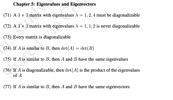 Solved Chapter 5: Eigenvalues and Eigenvectors (71) A 3 x 3 | Chegg.com