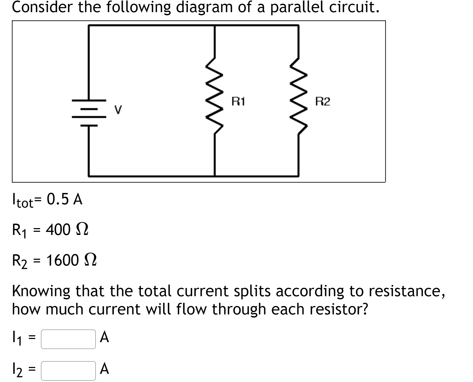 Solved Consider the following diagram of a parallel | Chegg.com