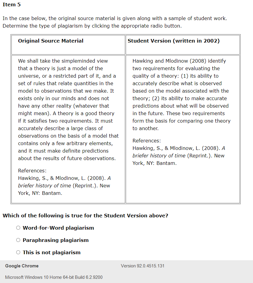 Solved Item 1 In the case below, the original source | Chegg.com