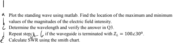 9 Plot the standing wave using matlab. Find the | Chegg.com