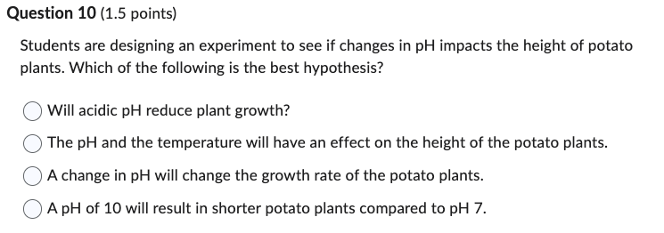 Solved Students are designing an experiment to see if | Chegg.com