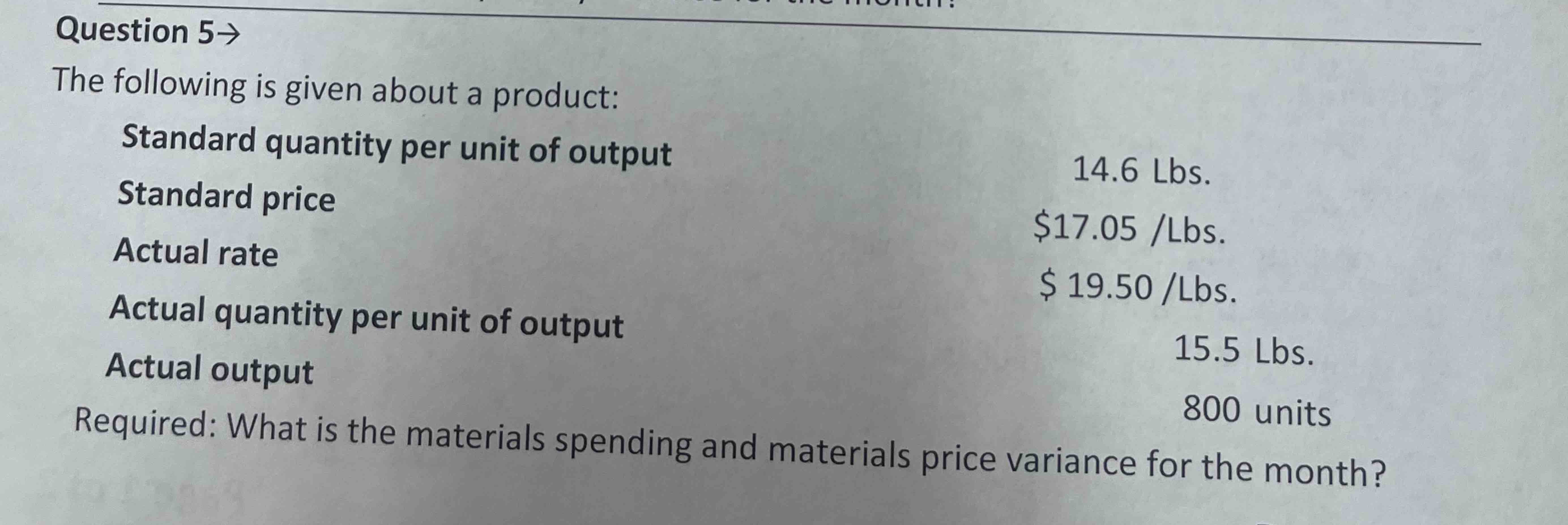 Solved Question 5→The following is given about a | Chegg.com