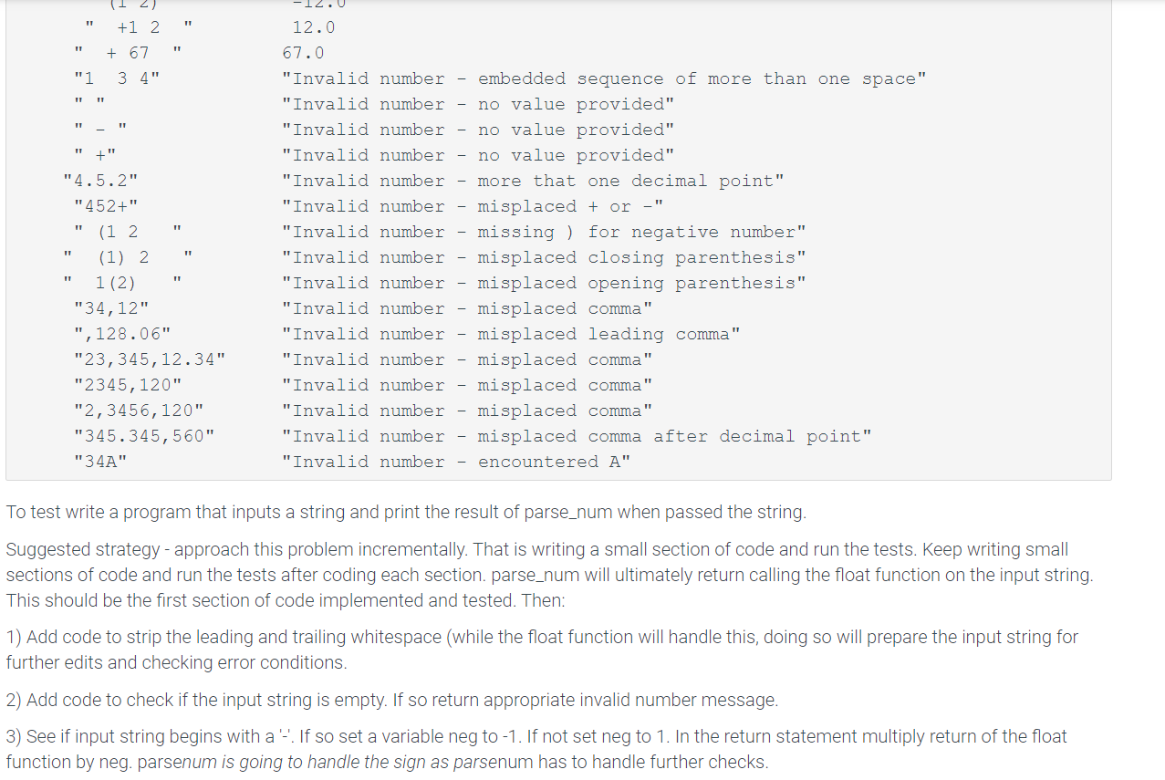 Solved 712 Lab Make A Number The Float Function In Python 5541