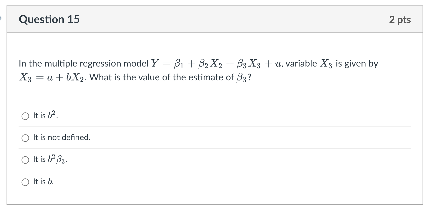 Solved If you have two regressions with intercept, one with | Chegg.com